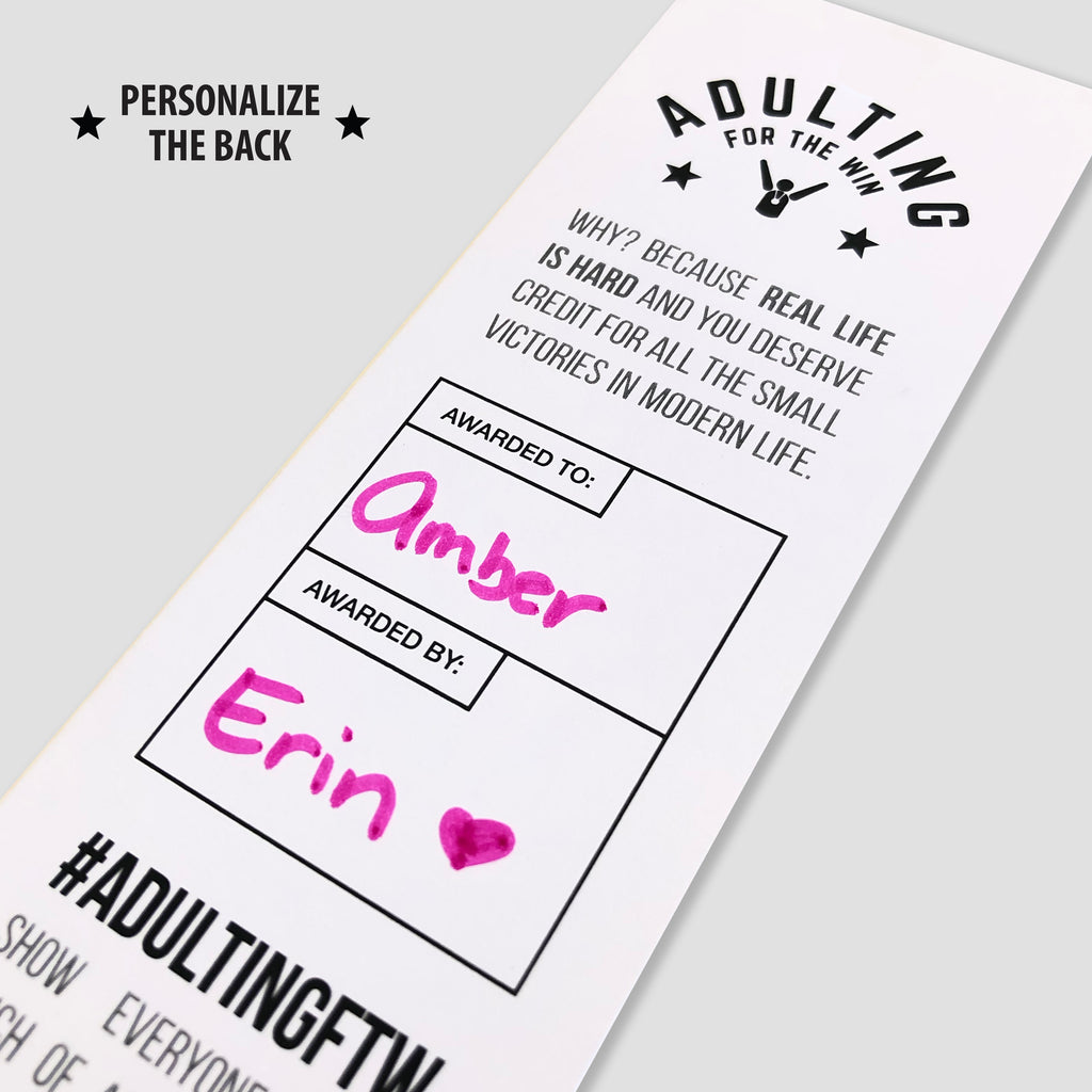 Book Nerd - Award Ribbon – AdultingFTW